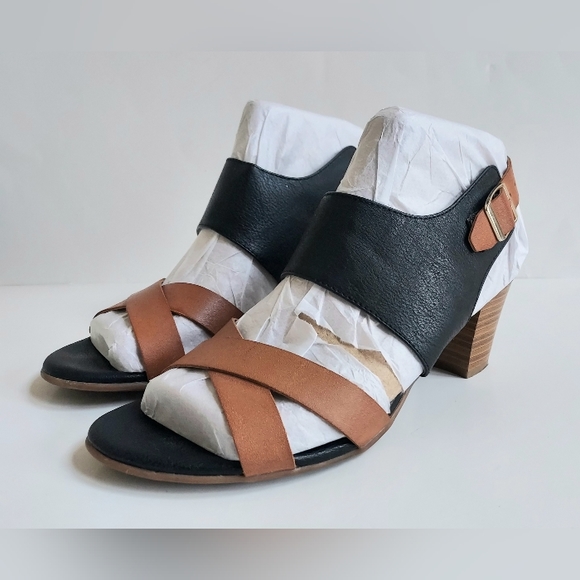 Eurosoft | Shoes | Euro Soft By Sofft Melita Tan Black Color Block ...